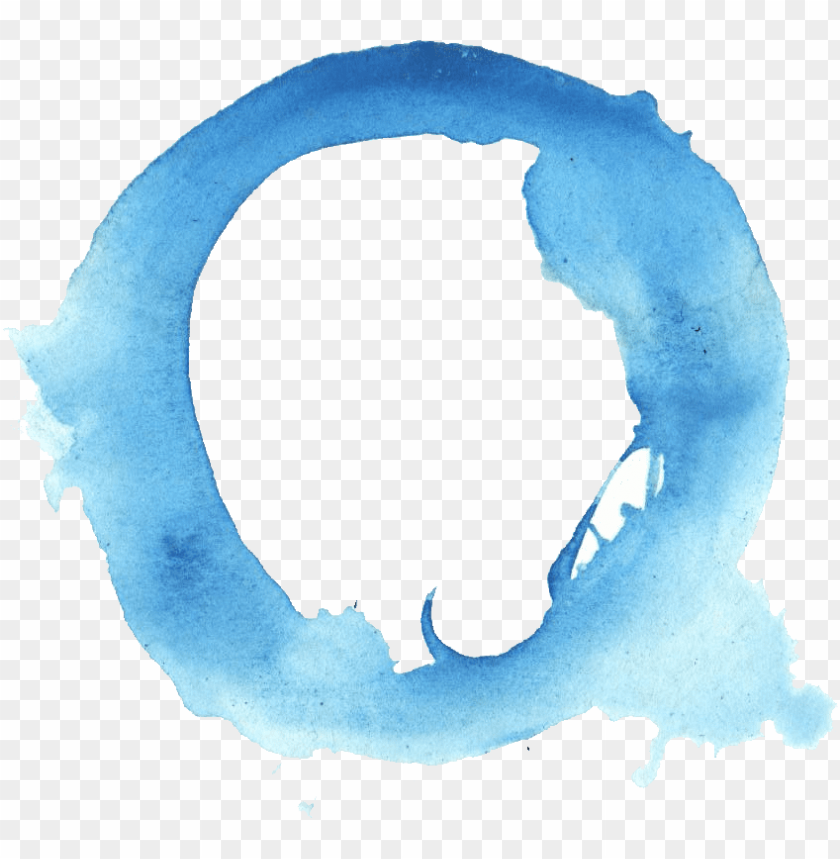 Free download | HD PNG free download blue watercolor circle PNG ...