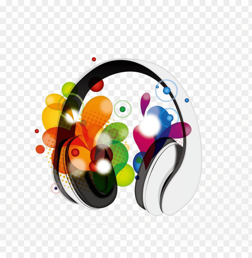 Free download | HD PNG free music clip art color headphones transprent ...