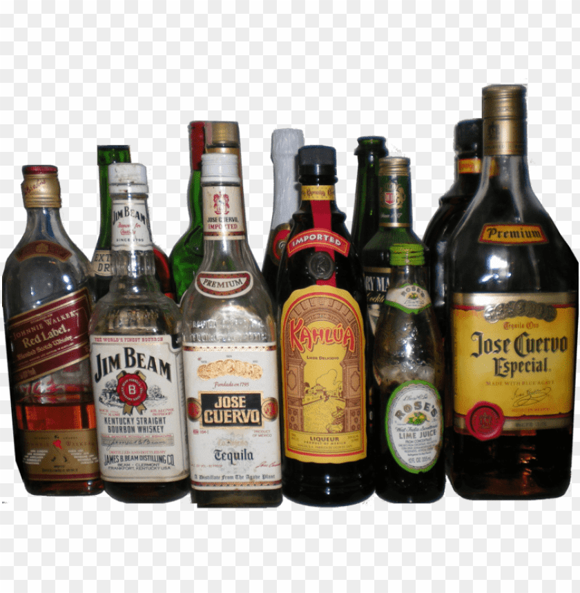 Free download | HD PNG Transparent Background PNG of assorted liquor ...