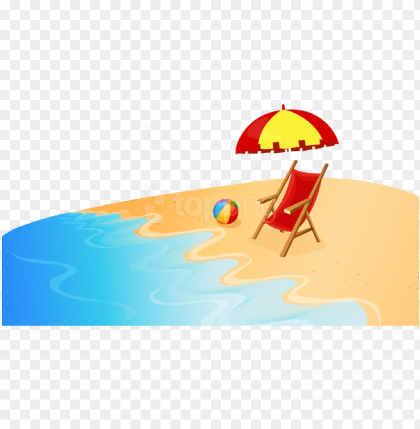 Free download | HD PNG beach scene illustration transparent background ...
