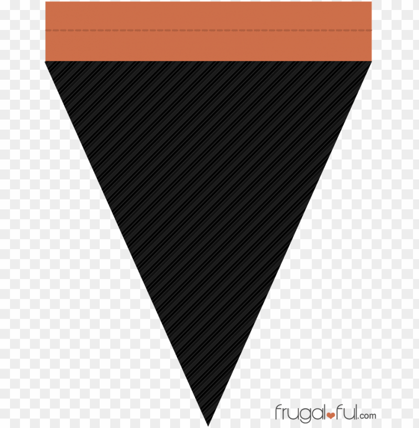 Free download | HD PNG free printable black triangle banner PNG ...