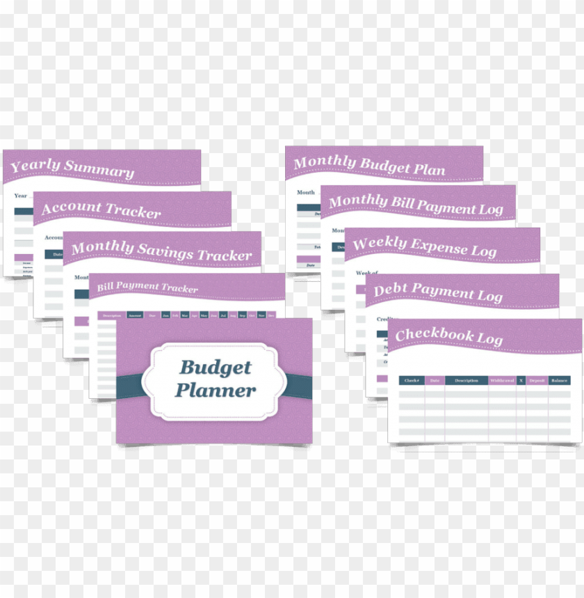 Free download | HD PNG free printable budget planner budget PNG ...