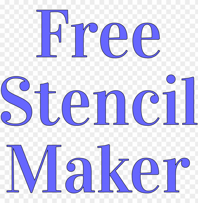 Free download | HD PNG free stencil maker stencil online stencil maker ...