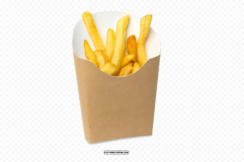 Free download | HD PNG french fries in cartoon box with transparent ...