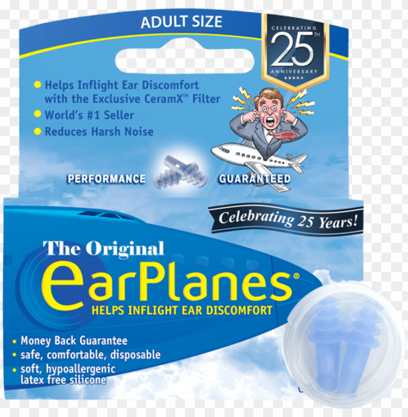 Free download | HD PNG front of earplanes adult in flight earplugs ...