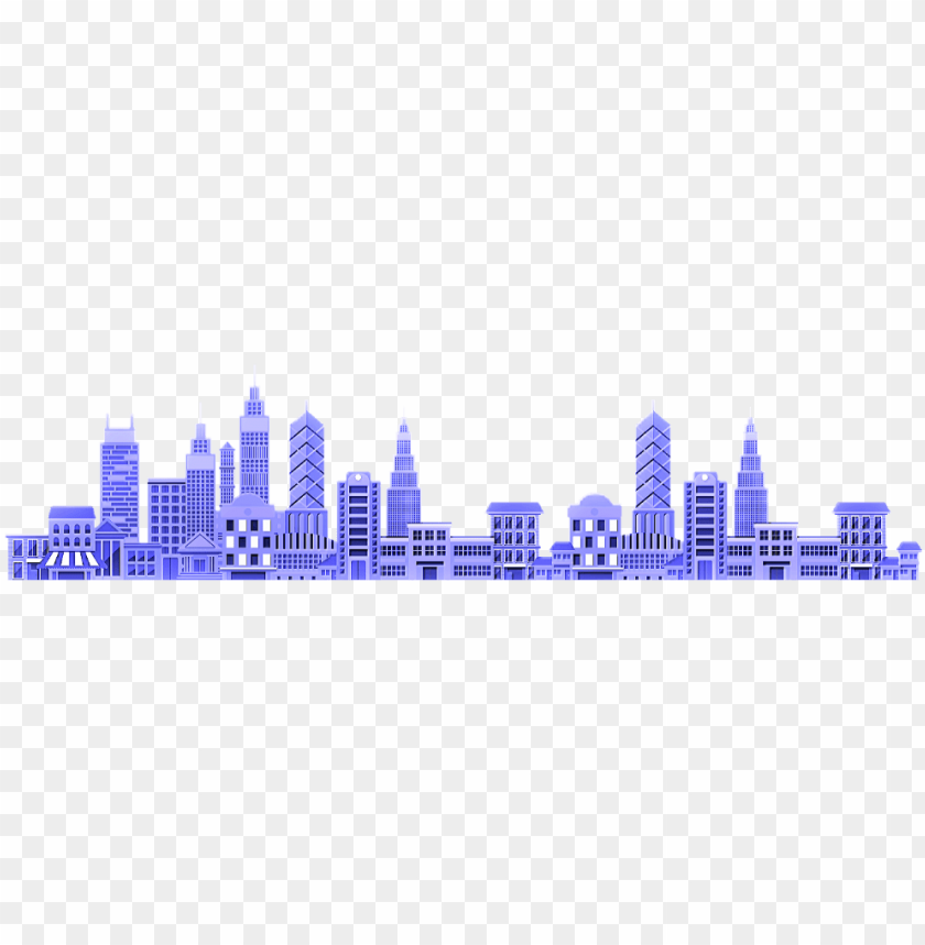 Free download | HD PNG ftestickers clipart cartoon city citylife blue ...