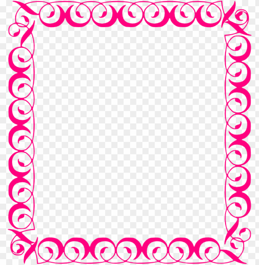 Free download | HD PNG fuchsia border frame png - Free PNG Images ID ...
