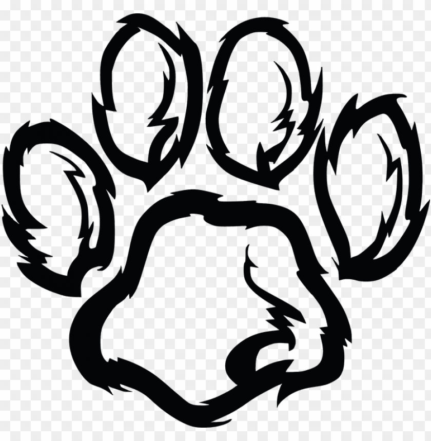 Free download | HD PNG furry paw print | TOPpng