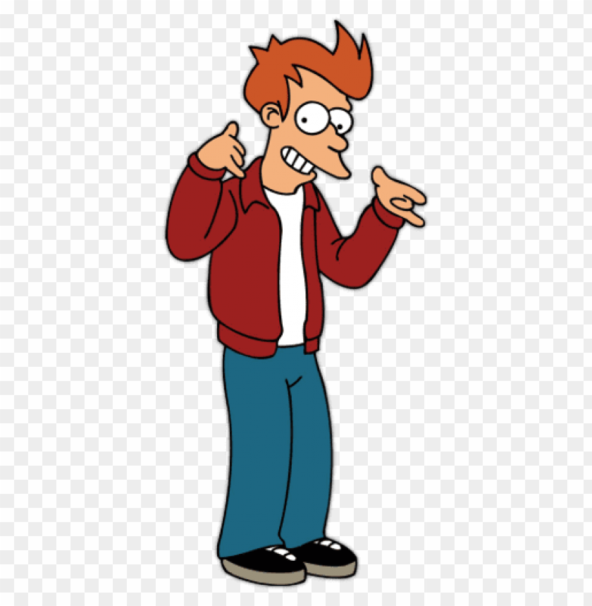 Free download | HD PNG fry from futurama classic pose png clipart png ...