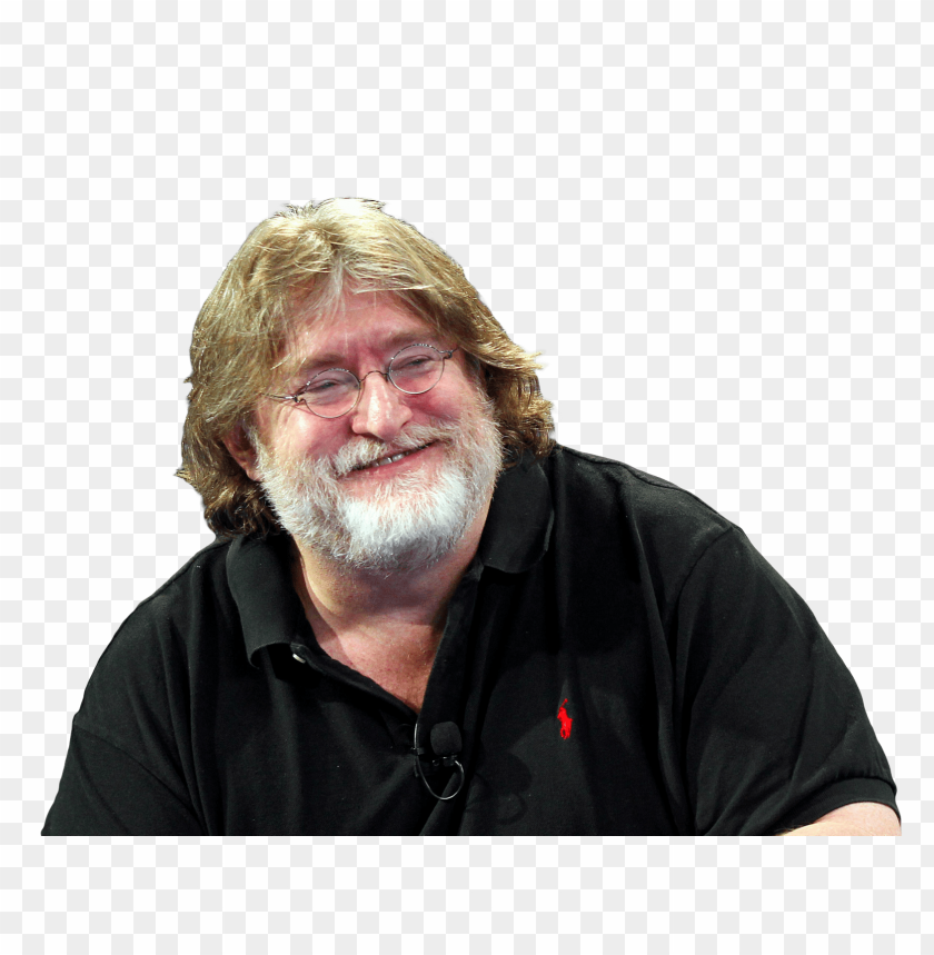 Free download | HD PNG gabe newell smile PNG transparent with Clear ...