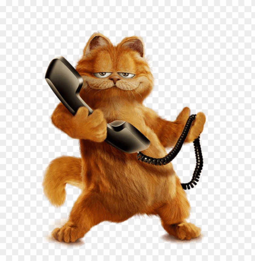 Free download | HD PNG garfield with phone ture clipart png photo ...