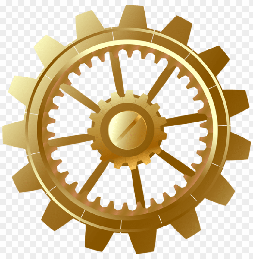 Free download | HD PNG gear gold clipart png photo - 44805 | TOPpng