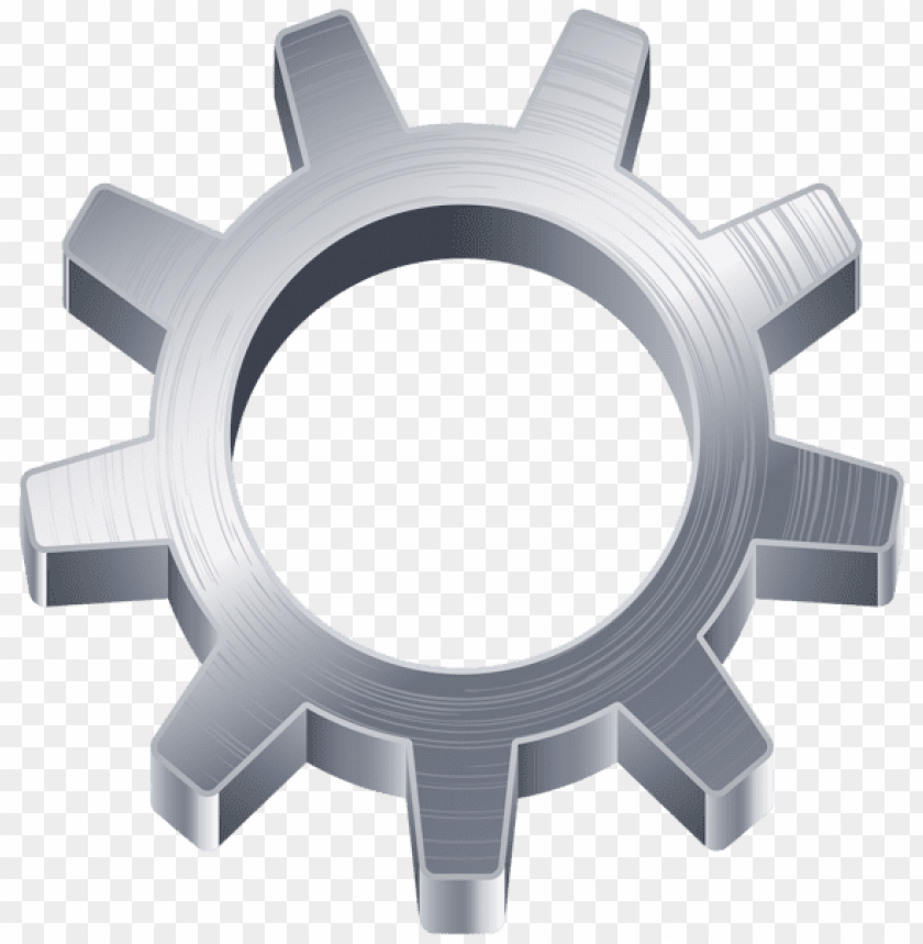 Free download | HD PNG gear silver transparent clipart png photo ...