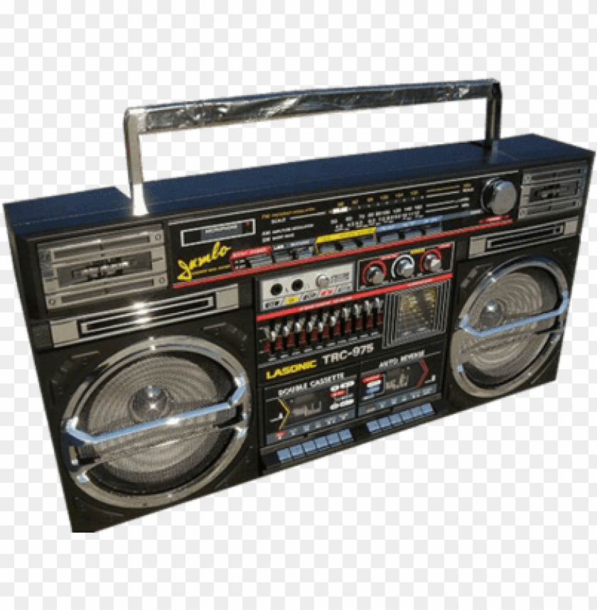 Free download | HD PNG classic ghettoblaster with multiple controls ...