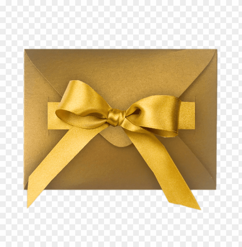 Free download | HD PNG gift envelope with gold coloured ribbon PNG ...