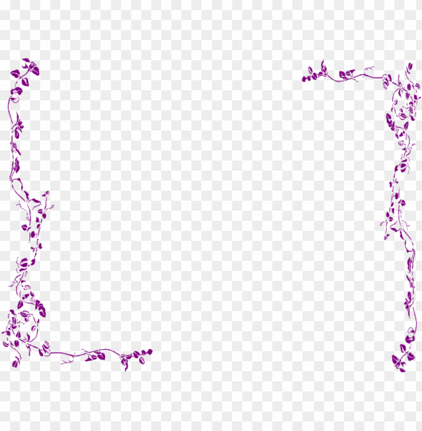 Free download | HD PNG girly border PNG transparent with Clear ...