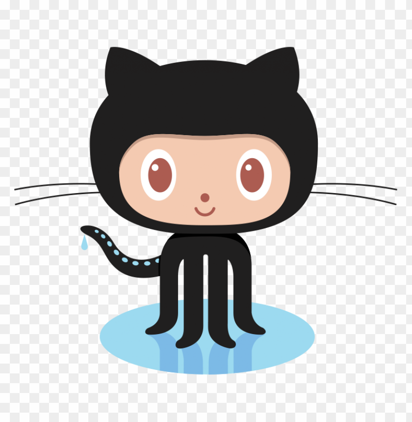Free download | HD PNG github octocat cartoon character illustration ...