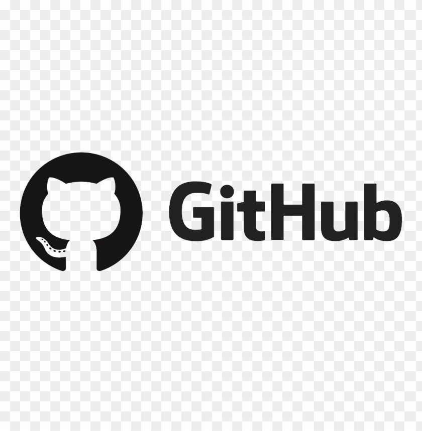 Free download | HD PNG github dark theme wordmark vector | TOPpng