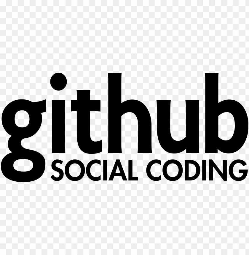 Free download | HD PNG github social coding wordmark logo | TOPpng
