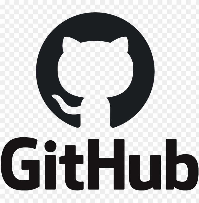 Free download | HD PNG github wordmark with octocat badge | TOPpng