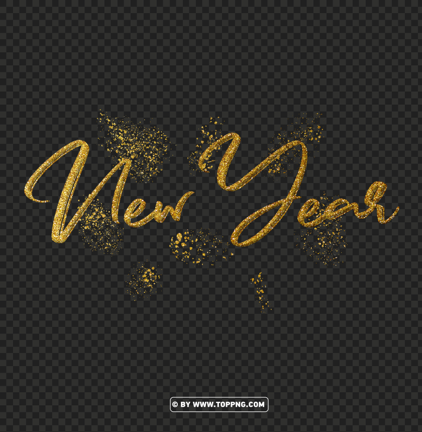 Free download | HD PNG glitter gold png new year free download - Image ...