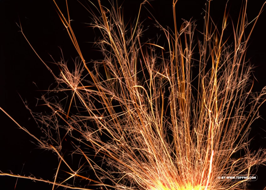 Free download | HD PNG glowing fire sparks floating in the air with ...