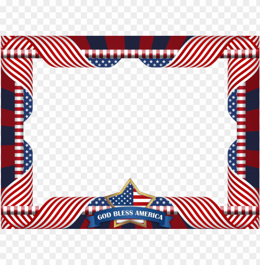 Free download | HD PNG god bless america png frame png images ...