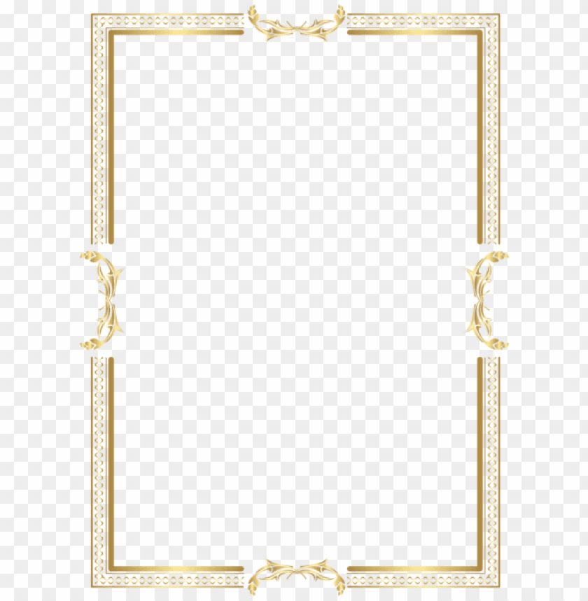 Free download | HD PNG gold border frame clipart png photo - 46074 | TOPpng