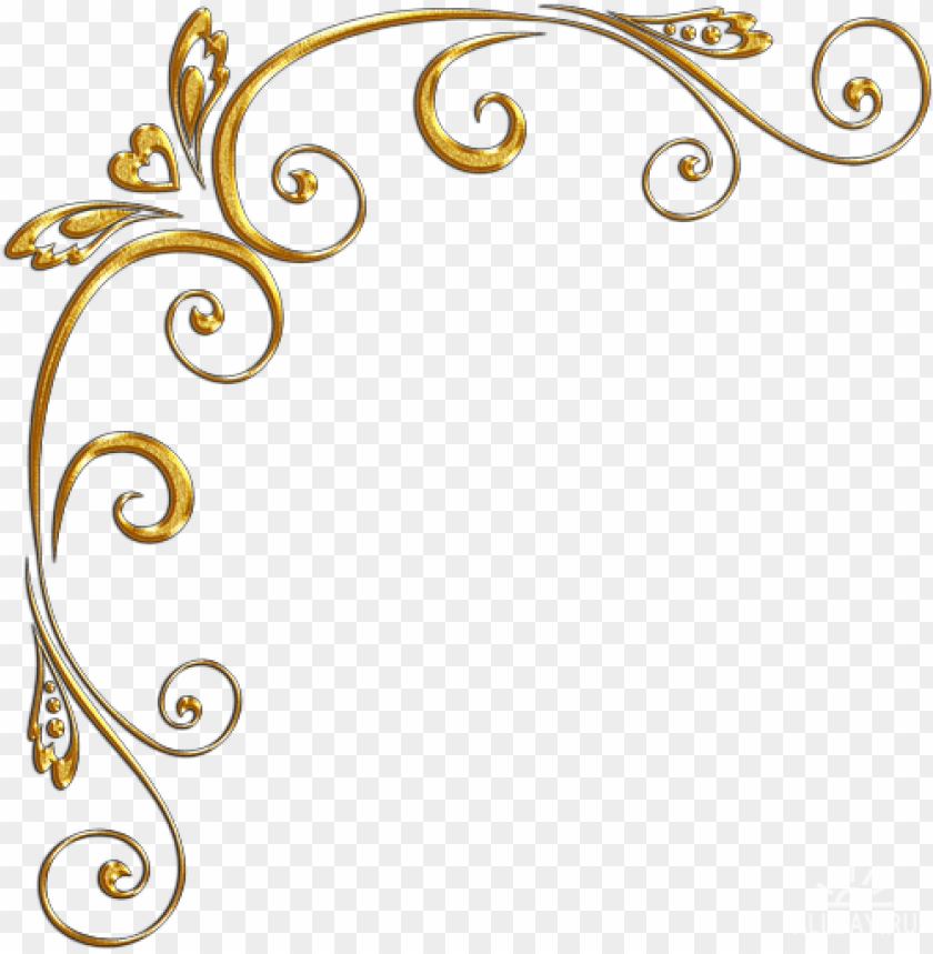 Free download | HD PNG gold corner designs png PNG transparent with ...