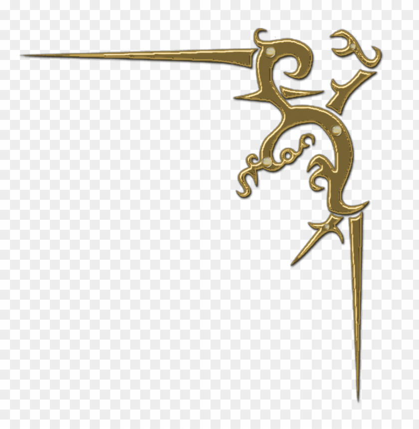 Free download | HD PNG gold corner designs png PNG transparent with ...