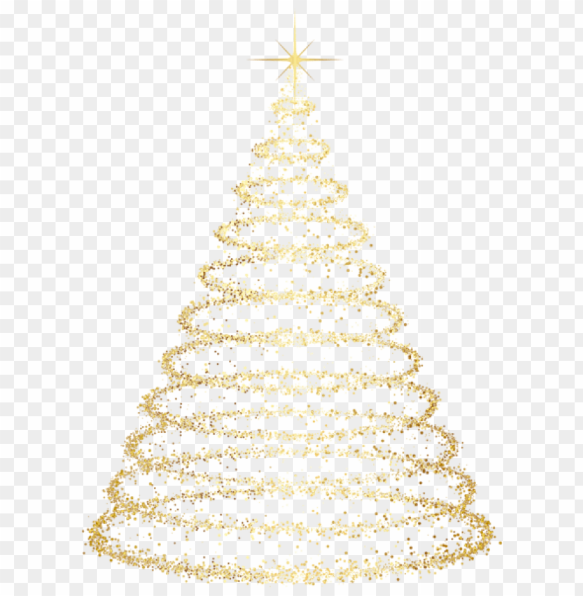 Free download | HD PNG gold deco christmas tree transparent PNG Images ...