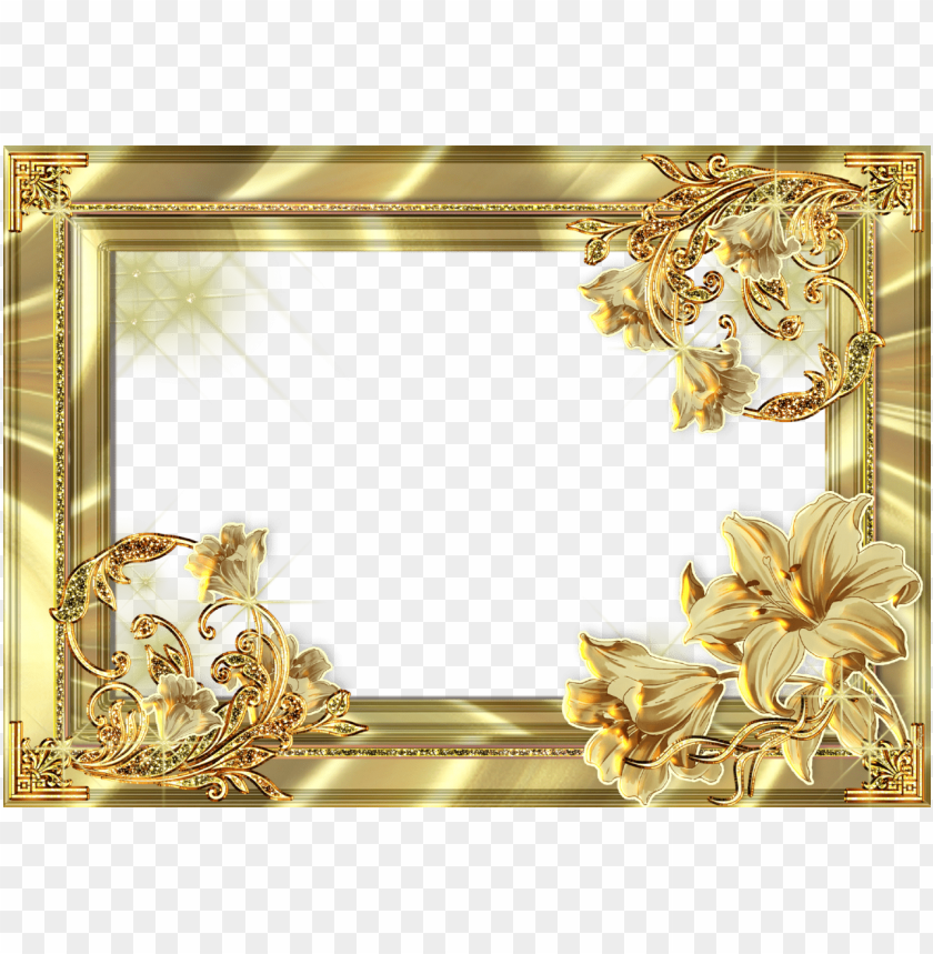 Free download | HD PNG gold floral border png PNG transparent with ...