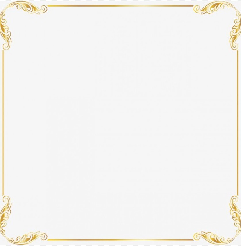 Free download | HD PNG gold line border PNG transparent with Clear ...