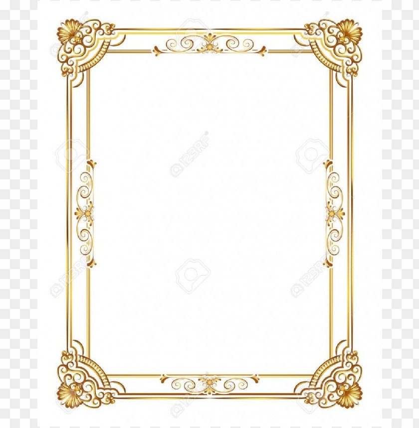 Free download | HD PNG gold line border PNG transparent with Clear ...