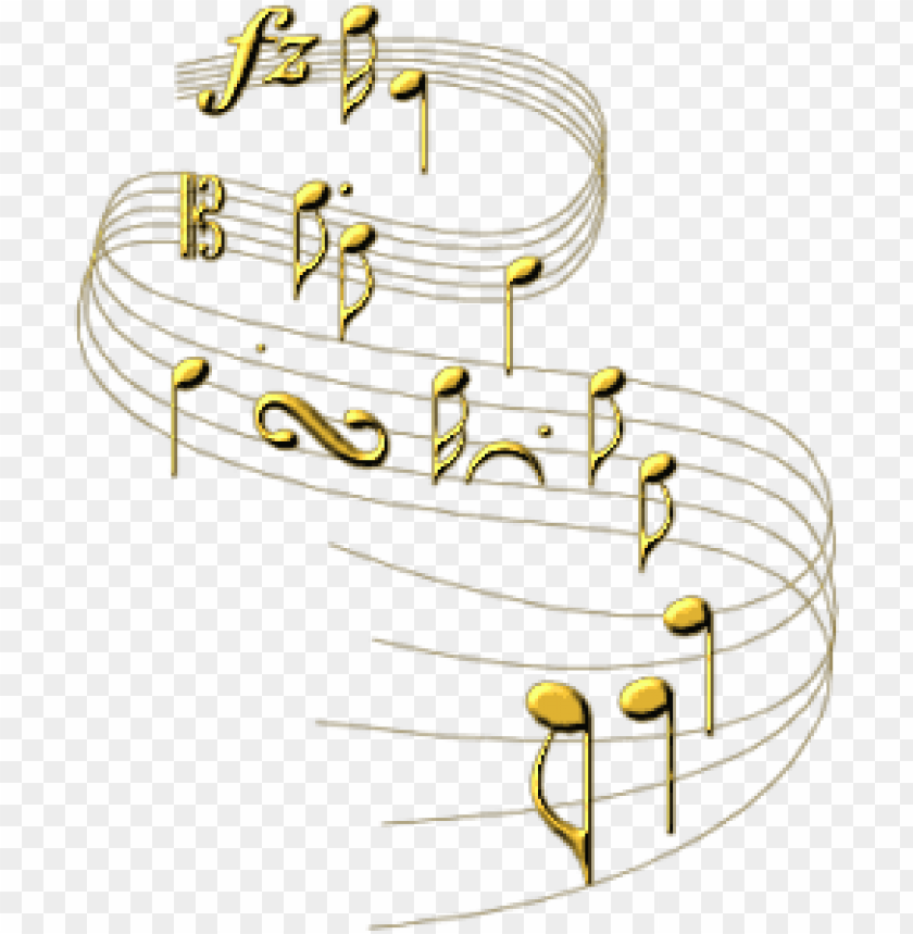 Free download | HD PNG gold notes clipart png photo - 44524 | TOPpng