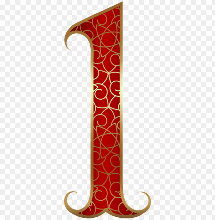 Free download | HD PNG gold red number one clipart png photo - 50484 ...