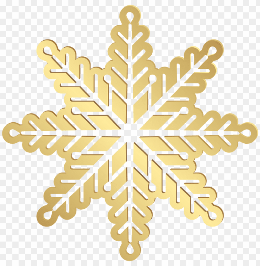 Free download | HD PNG gold snowflake PNG Images 42514 | TOPpng