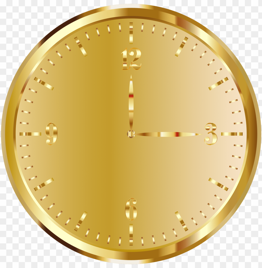 Free download | HD PNG golden clock PNG transparent with Clear ...