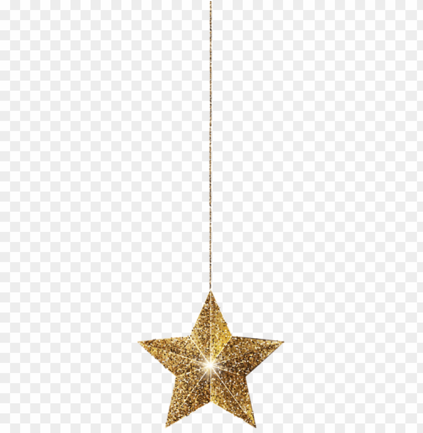 Free download | HD PNG golden hanging star clipart png photo - 44624 ...