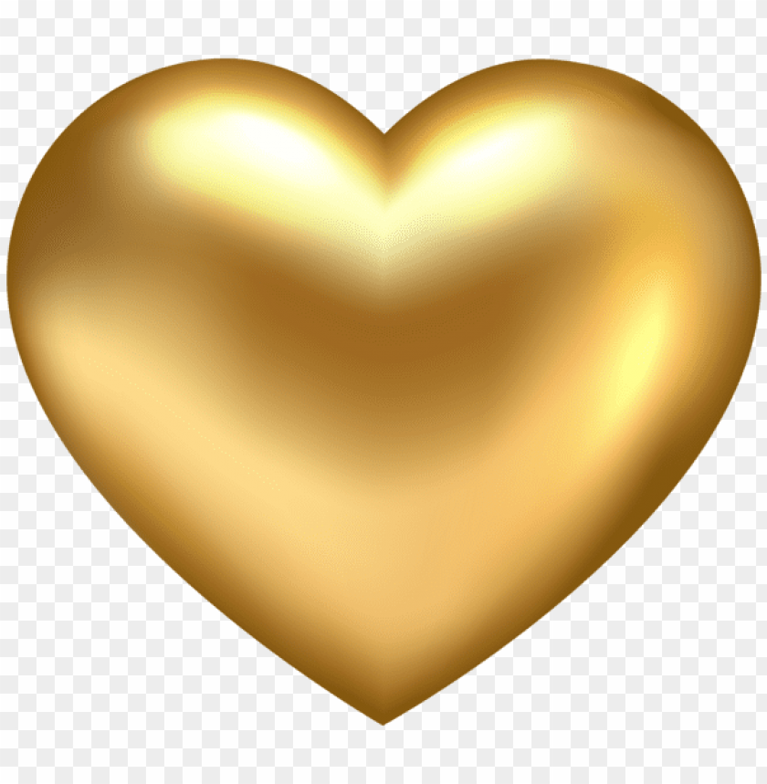 Free download | HD PNG golden heart png - Free PNG Images - 39602 | TOPpng
