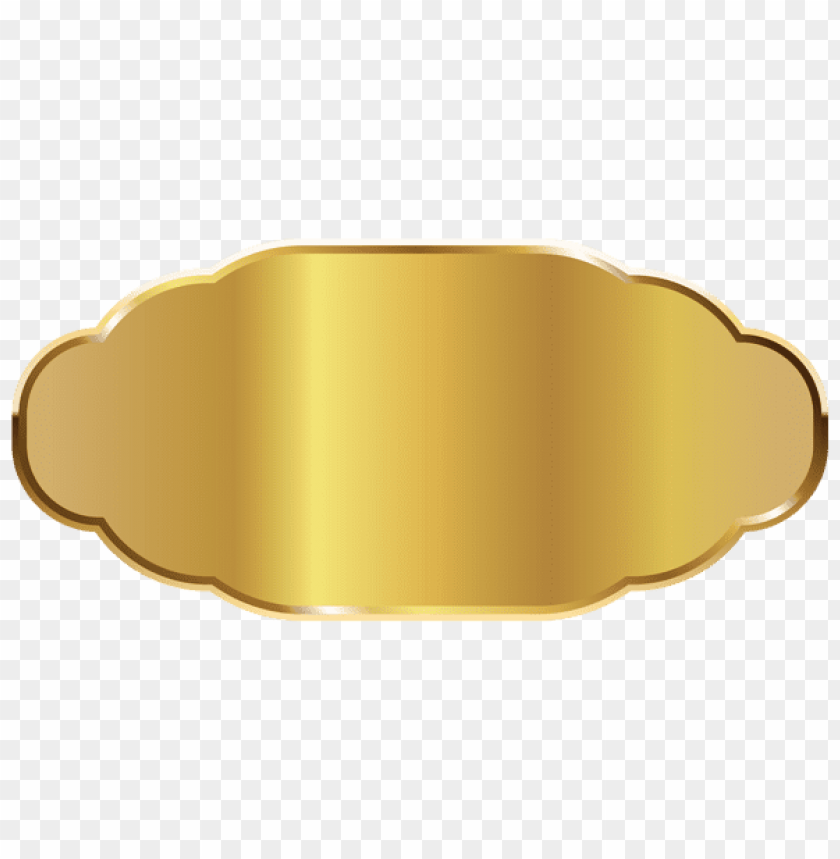 Free download | HD PNG golden label template clipart png photo - 51576 ...