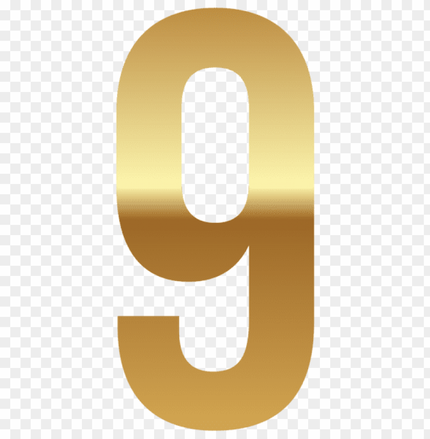 Free download | HD PNG golden number nine clipart png photo - 51906 ...