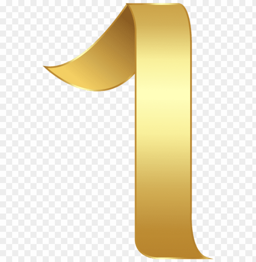 Free download | HD PNG golden number one transparent clipart png photo ...