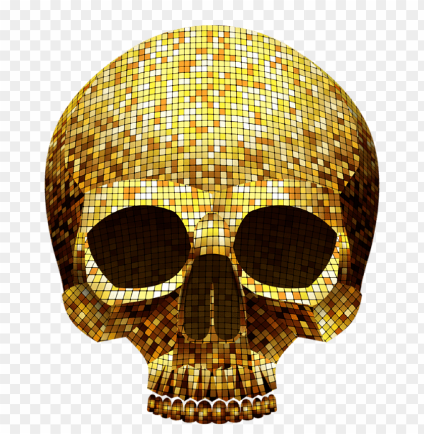 Free download | HD PNG golden skull png images background - image ID is ...