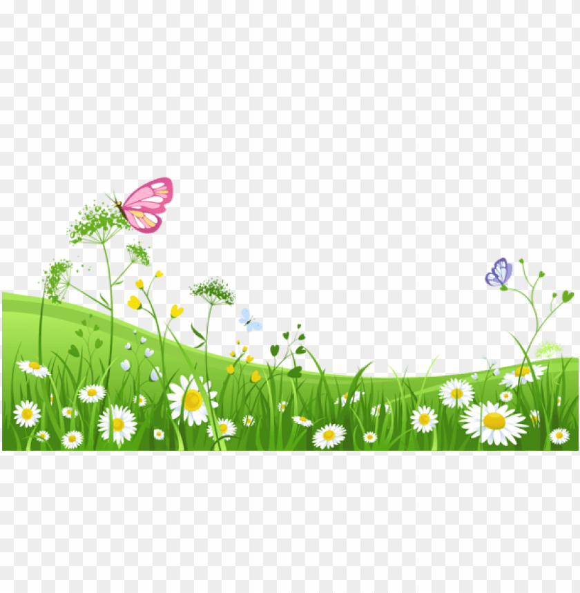 Free download | HD PNG PNG image of grass with butterfliespicture with ...
