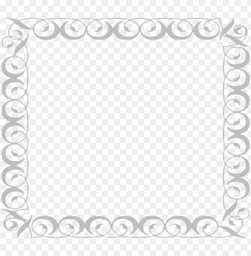 Free download | HD PNG white swirly frame with floral motifs png png ...
