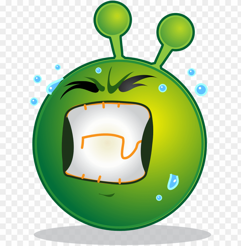 Free download | HD PNG green alien smiley emoji PNG transparent with ...