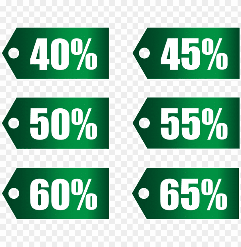Free download | HD PNG green discount tags set part 2 clipart png photo ...