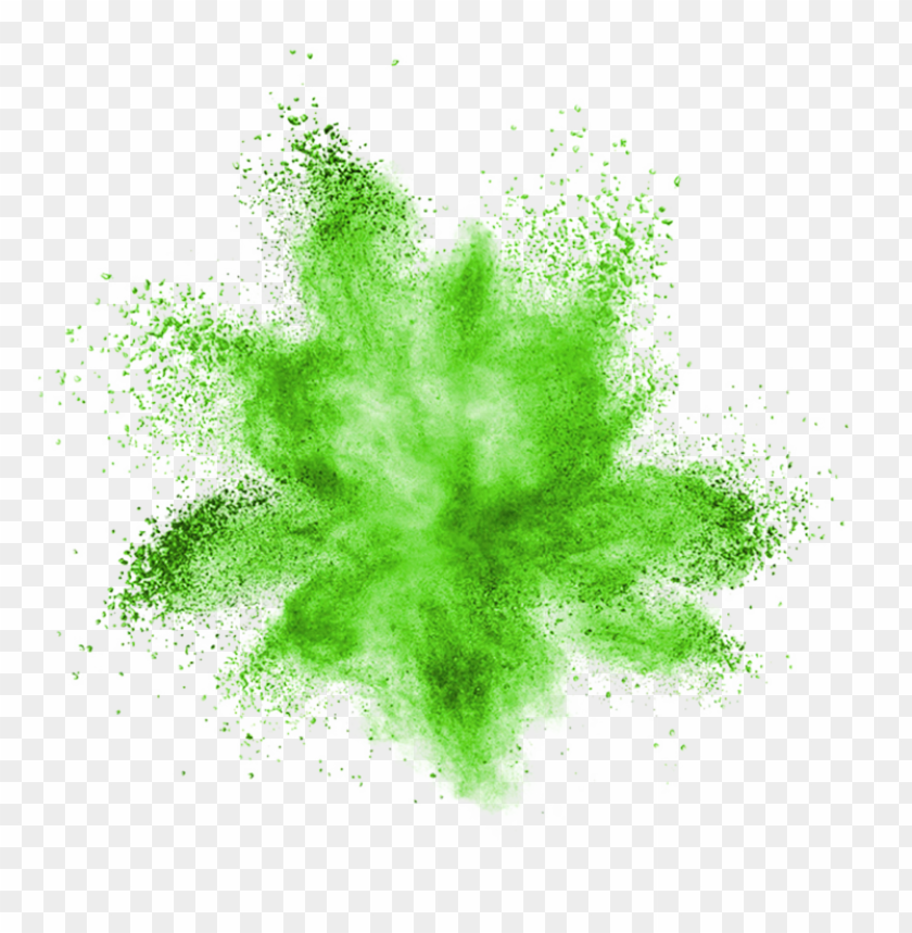 Free download | HD PNG green powder explosion effect PNG transparent ...