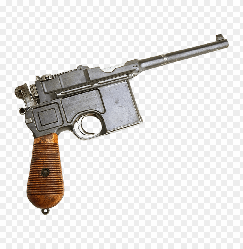 Free download | HD PNG Download historic mauser c96 pistol with wooden ...